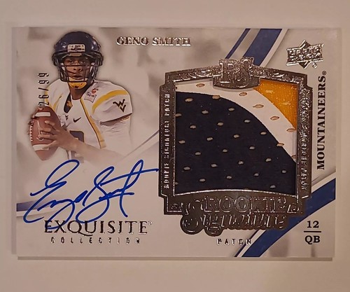 GENO SMITH 2013 EXQUISITE JUMBO PATCH AUTO RC SP /99 | eBay