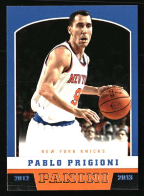 Pablo Prigioni 2012-13 Panini #295 BASKETBALL Card | eBay