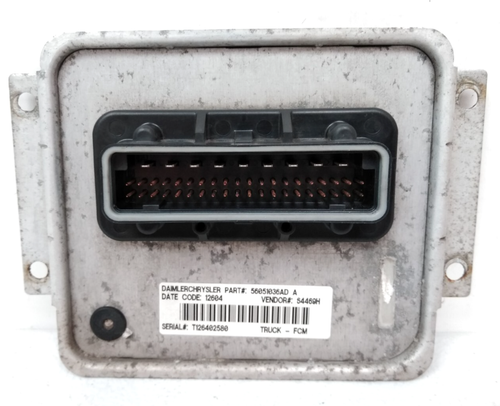 56051036AD Dodge 2003 2004 Ram FCM Front Control Module 1500 2500 3500 ...