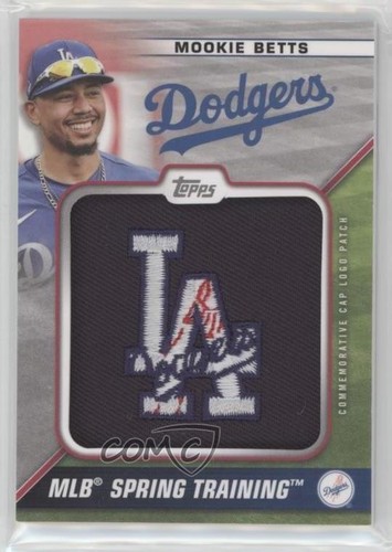 2021 Topps - Spring Training Cap Logo Manufactured Patches Mookie Betts ...