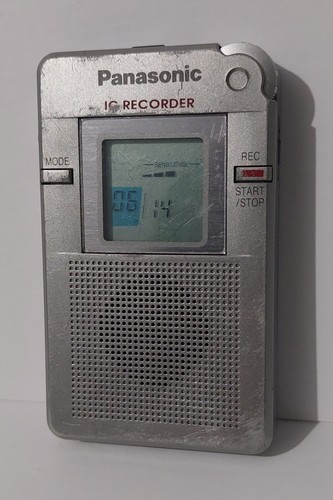 RARE VINTAGE 1998 PANASONIC RR-DR60 DIGITAL IC VOICE RECORDER. | eBay UK
