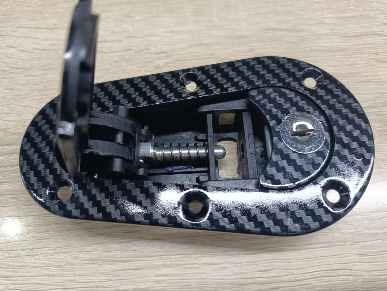 Black Plus Flush Quick Release Bonnet Latch Catches Bonnet Pin Locking ...