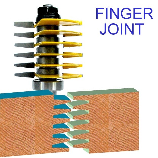 1 pc 1/2 Shank Adjustable Finger Joint Assembly Router Bit S | eBay