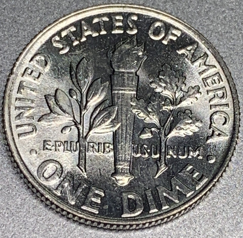 1964-P Silver Roosevelt Dime Gem Bu 90% Silver "Free Shipping" Actual ...