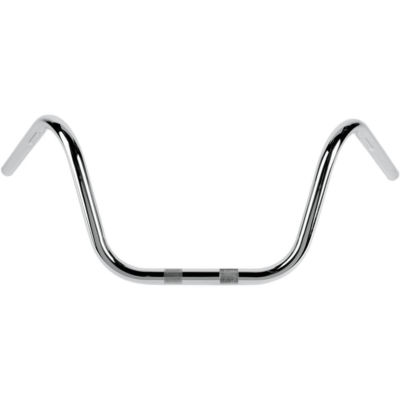 Flanders 1" Springer-Style Buckhorn Handlebars Knurled Dimpled Harley ...