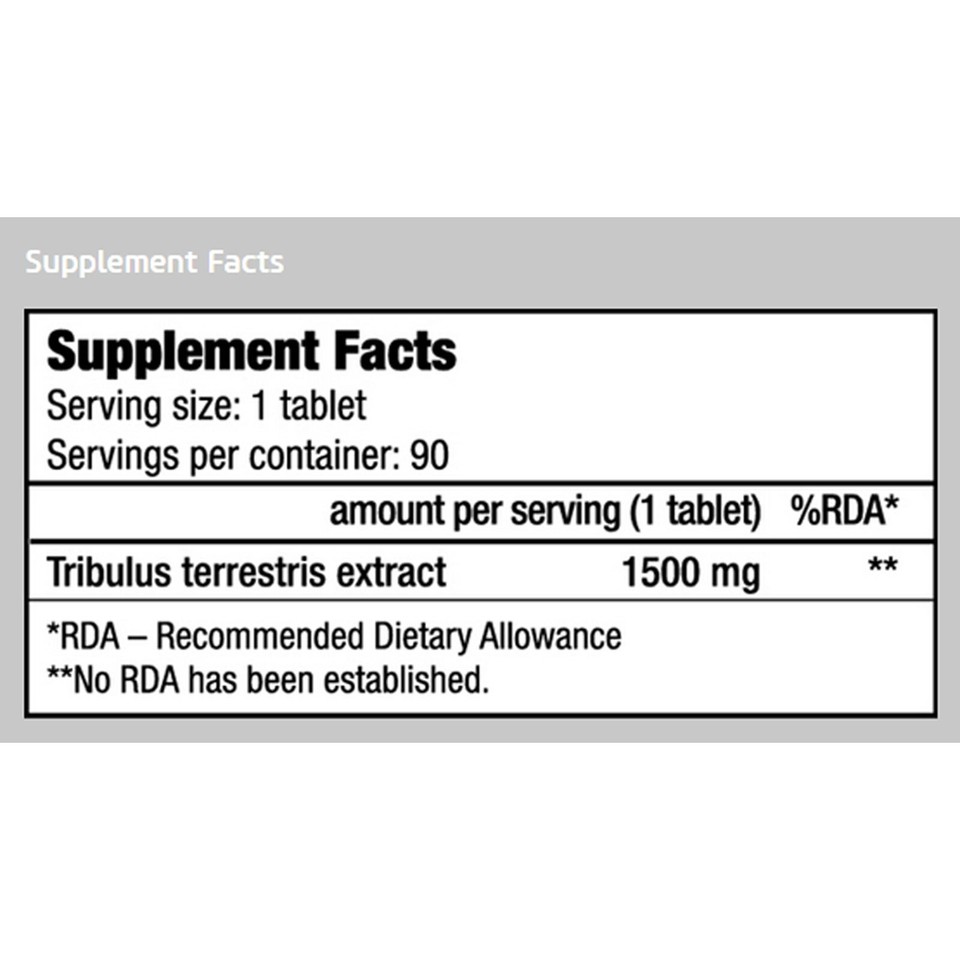 TRIBULUS MAXIMUS Stärkster natürlicher Testosteron-Booster Libido ...