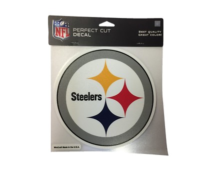 Pittsburgh Steelers Colored Window Perfect Cut Decal Wincraft Sticker ...