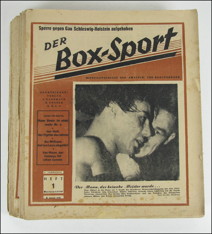 Box-Sport Año 1949 Revista Boxeo Nr.1-52 Completo | eBay