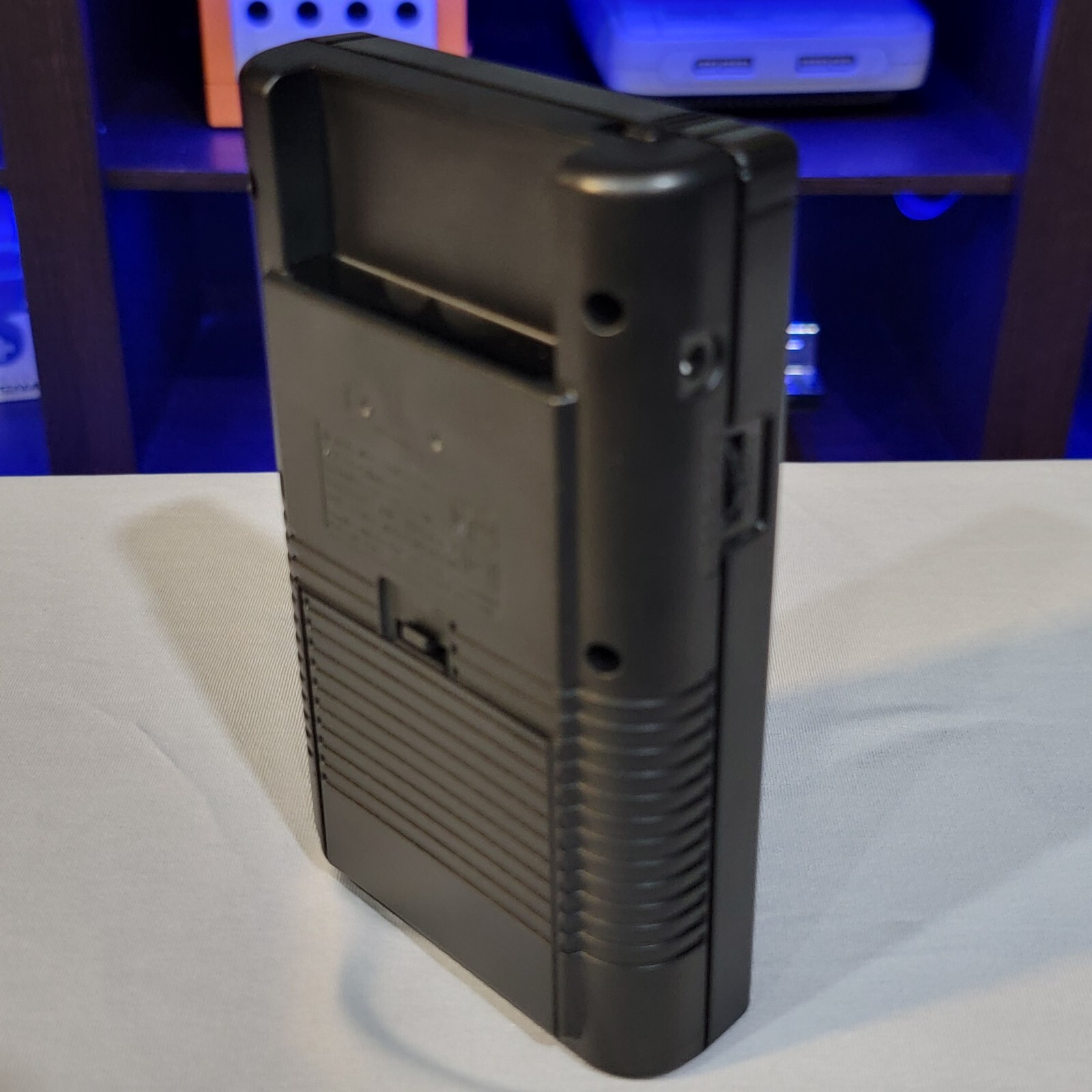 Black Nintendo Classic Game Boy DMG With Upgraded Backlit IPS LCD ...