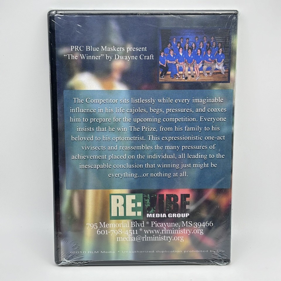PRC Blue Maskers “The Winner” DVD Dwayne Craft Picayune MS | eBay