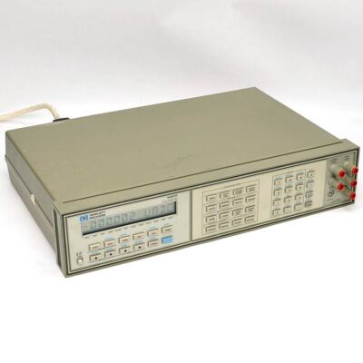 HP Hewlett Packard 3457A 6.5 / 7.5 Digit Bench Top/System Digital ...