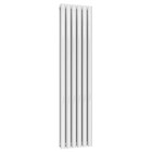 Reina Neva Designer Radiator 1500mm H x 354mm W Double White | eBay