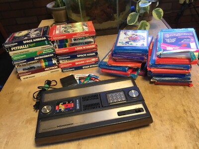 Intellivision Console w 18 Games, empty boxes, extras included, Model ...