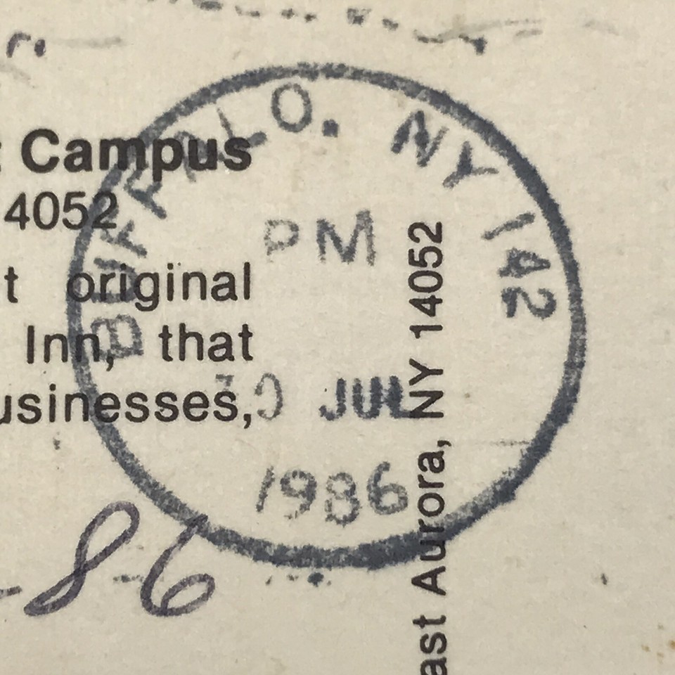 The Roycroft Shops Historical Marker Vintage Postcard 1980s Sinclair ...