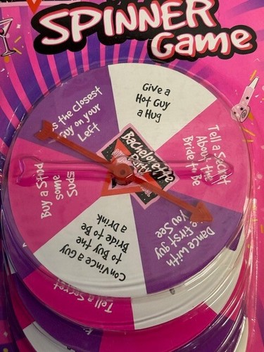 6 Bachelorette Party Spinner Games-Party All Night Long- 721773615283| eBay