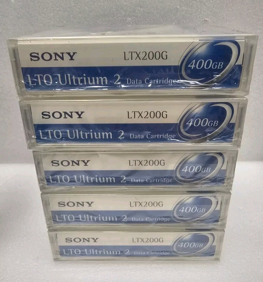 Sony LTO Ultrium 2 200/400gb Data Cartridges 400GB | eBay