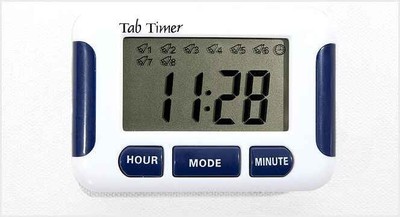 Tab Timer 8 Alarm Timer TT8-0SQ | eBay