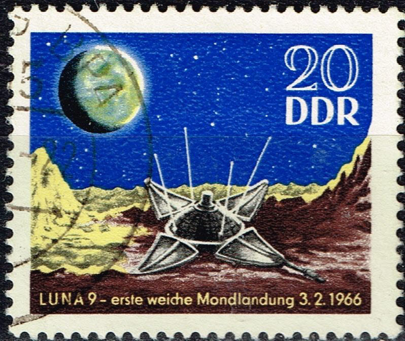 Luna 9 Unmanned Space Mission Of The Soviet Union Moon Landing