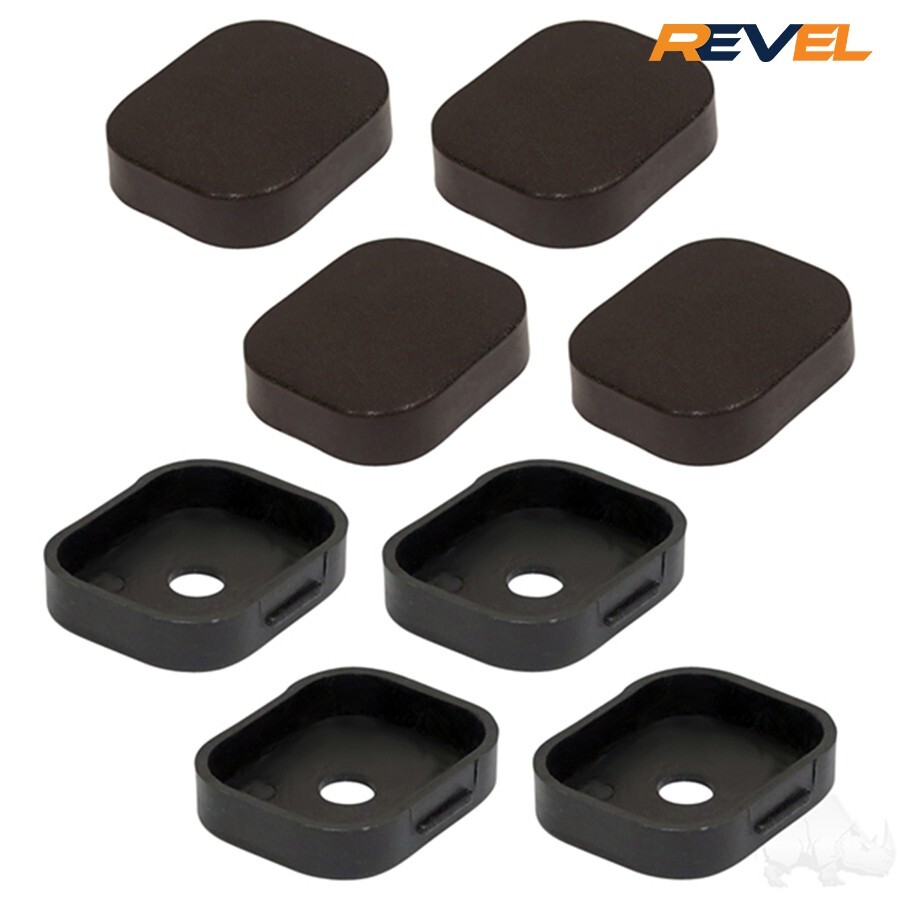 EZGO RXV Golf Cart Thermoplastic Cargo Utility Box w/ Mounting Kit | eBay