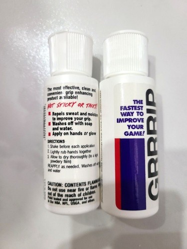 GRRRIP Plus Enhancer Improve Grip Dry Hands Grip Lotion 2 oz Bottles ...