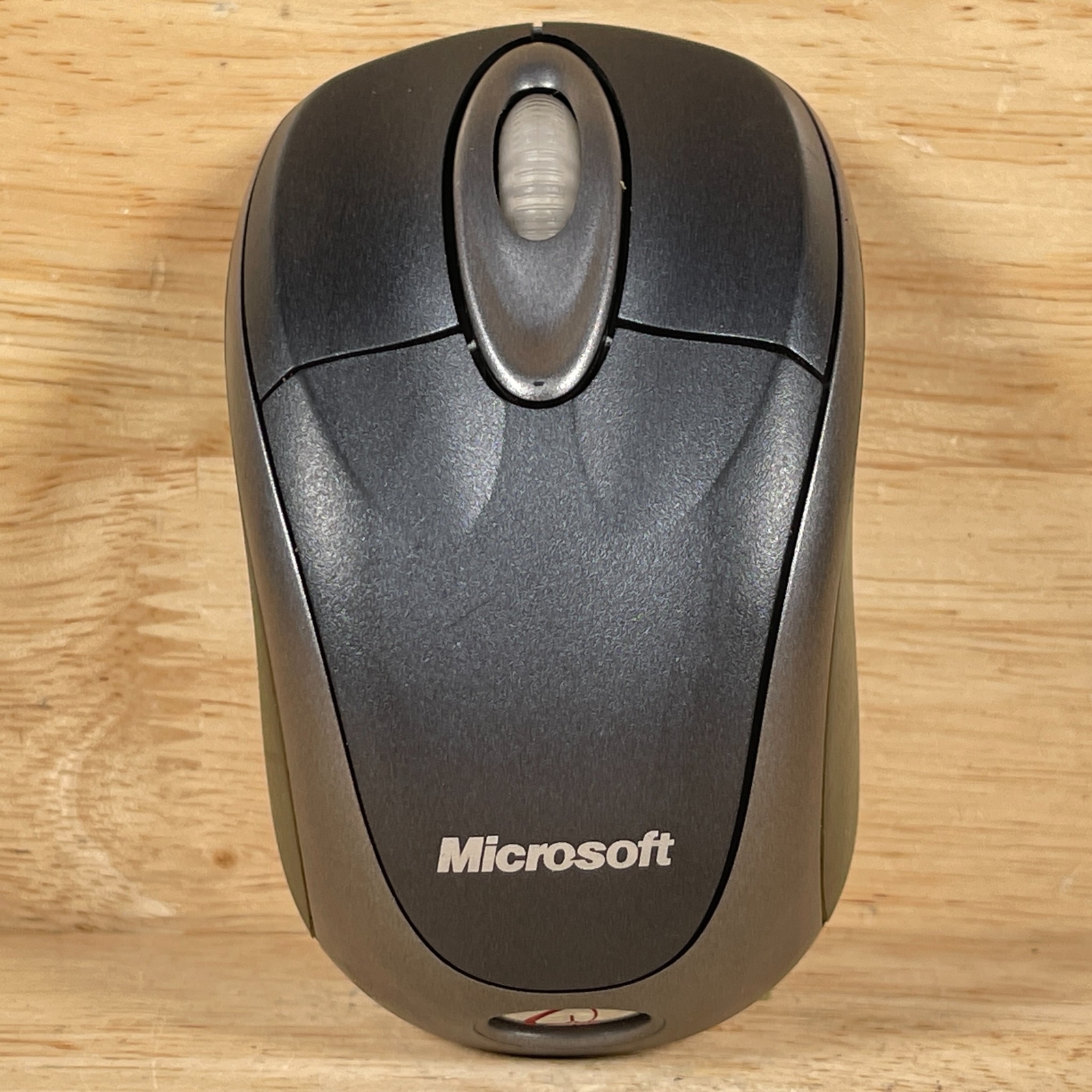 Microsoft MSK-1056 Black/Grey 4-Way Scrolling Wireless Notebook Optical ...