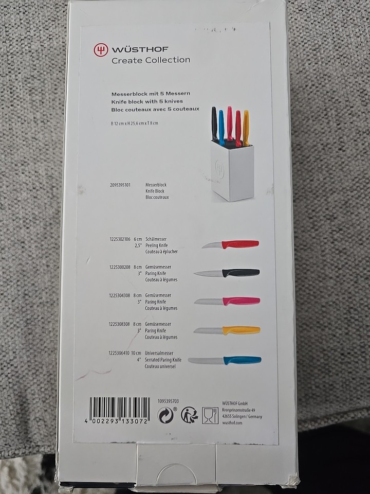 wusthof classic knife block set | eBay