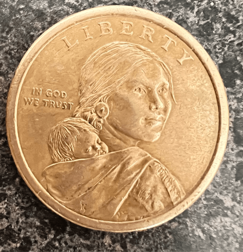 2010 D Rare Wampanoag Treaty of 1621 Native American & Sacagawea dollar ...