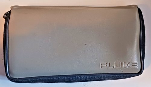 Original Fluke Soft Carrying Case Bag Zippered Pouch (Gray / Grey) 8" x ...