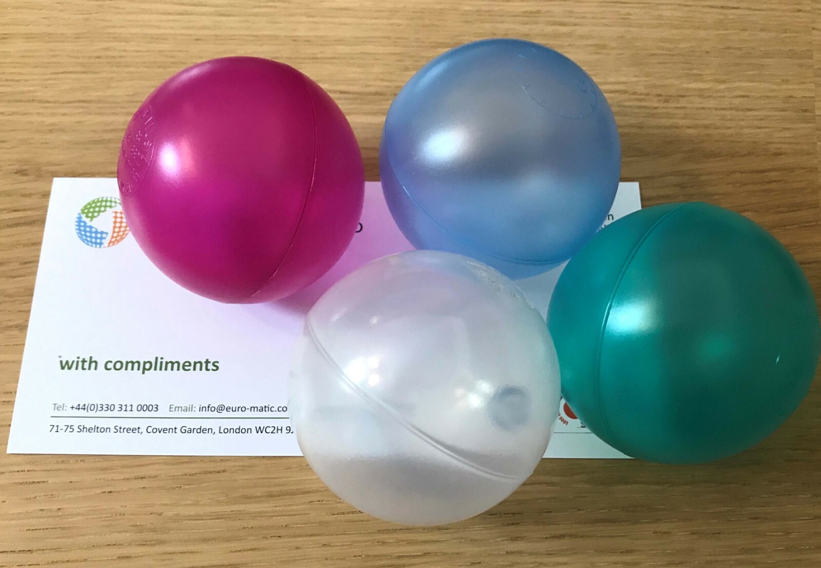 500 Euro-matic Play Pen Pit Pool Balls COMMERCIAL 10g GRADE 75mm *FREE ...