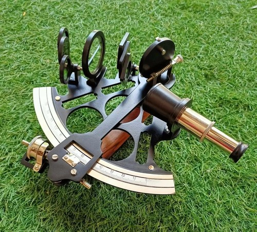 Vintage Nautical Sextant Marine 8 Inches Maritime Navigational ...