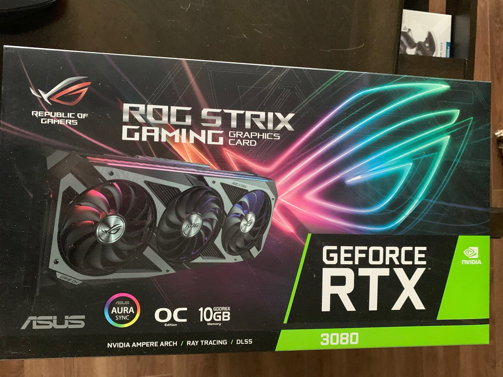 ASUS ROG Strix NVIDIA GeForce RTX 3080 OC Video ROG-STRIX-RTX3080-O10G ...