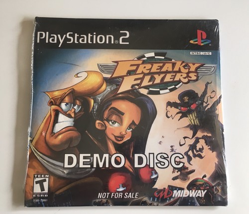 PlayStation 2 Freaky Flyers Demo Disc 2002 Midway PS2 -New And Sealed ...