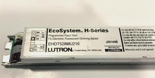 Lutron EcoSystem H-Series EHDT528MU210 Electronic Flourescent Dimming Ballast | eBay