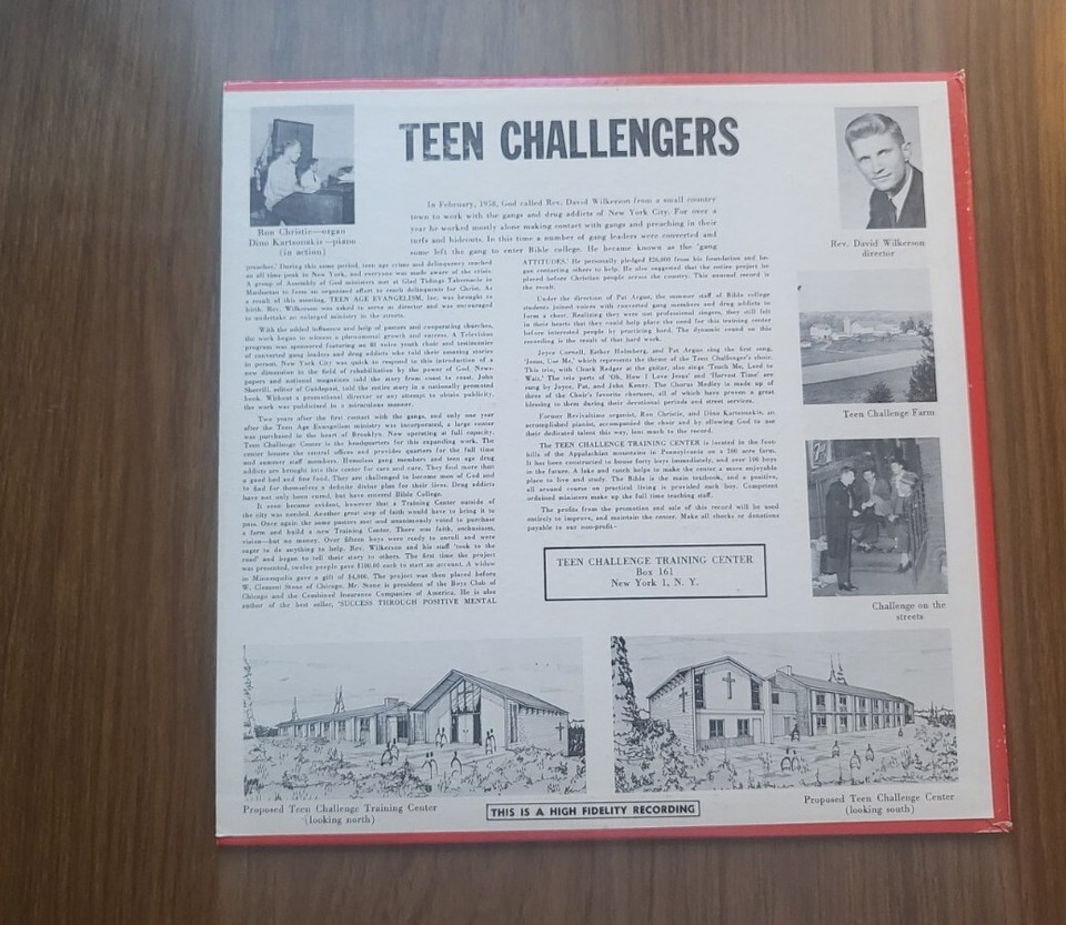 Teen Challengers With Converted Gang Members And Drug Addicts LP VG+ | eBay