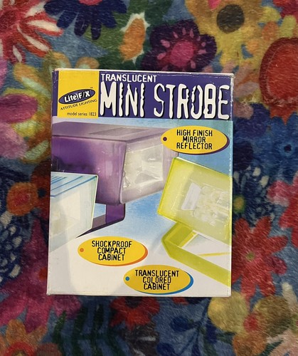 Attitude Lighting Lite F/x Translucent Blue Mini Strobe Light | eBay