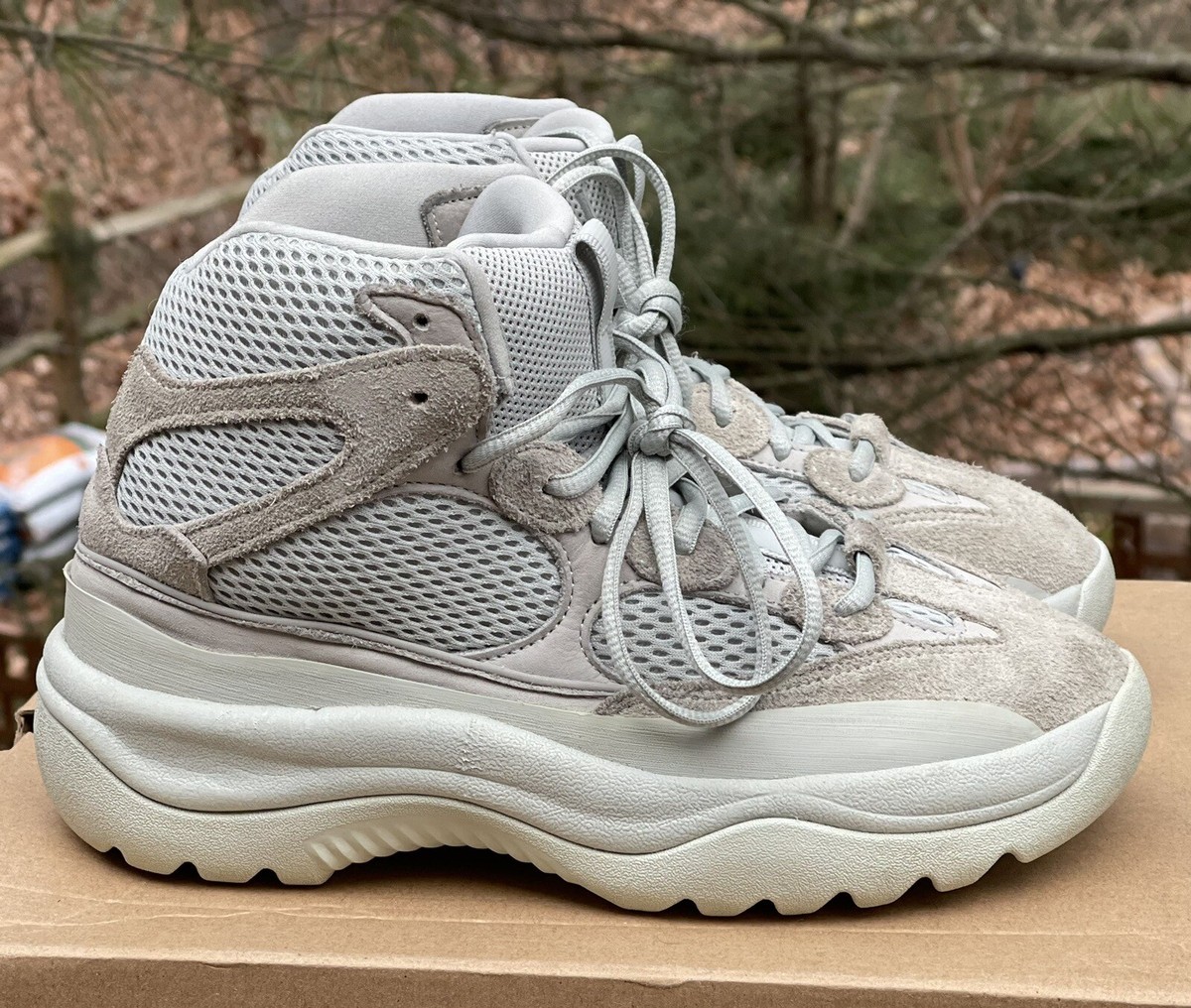 Adidas Yeezy Desert Boot SALT 🔥Men's Size 7 FV5677 YZY DSRT Adidas Yeezy Desert Boot SALT 🔥Men's Size 7 FV5677 YZY DSRT