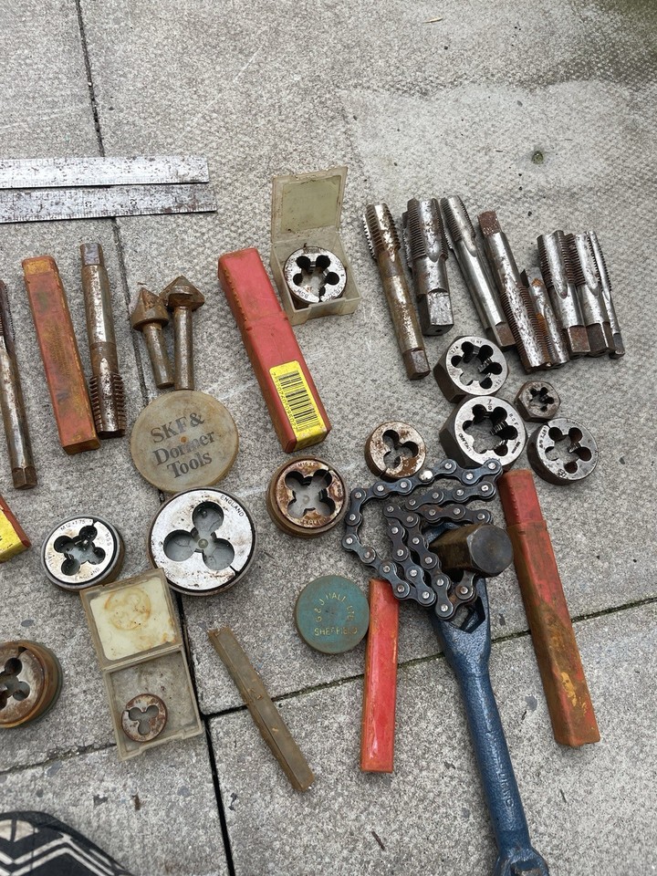 Dormer BSW BSF imperial Metric Die Hand Tools Taps | eBay UK