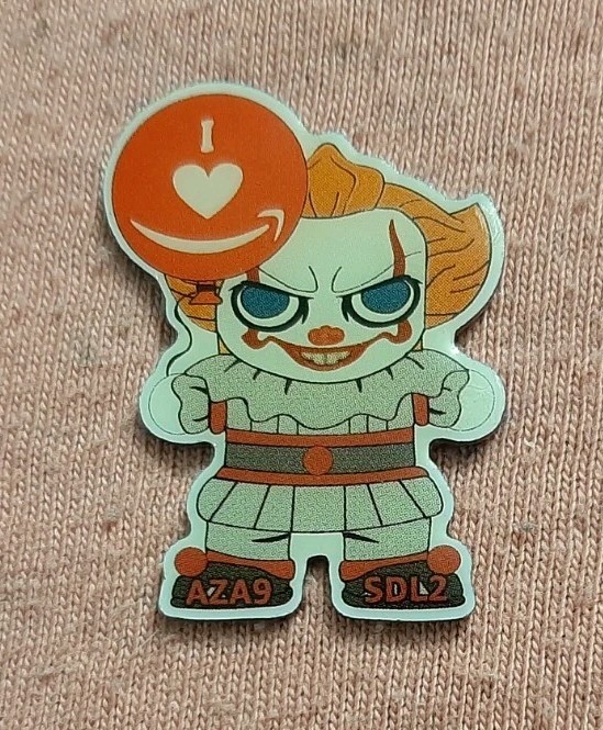 I Love Amazon Peccy Mascot Pennywise IT Clown AZA9 SDL2 Red Balloon ...