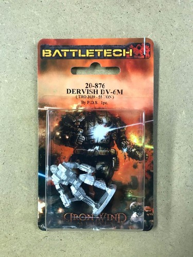 Battletech Miniatures - Dervish DV-6M - 20-876 - Iron Wind Metals | eBay