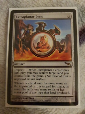 1x MTG Magic The Gathering TCG Extraplanar Lens - Artifact Rare ...