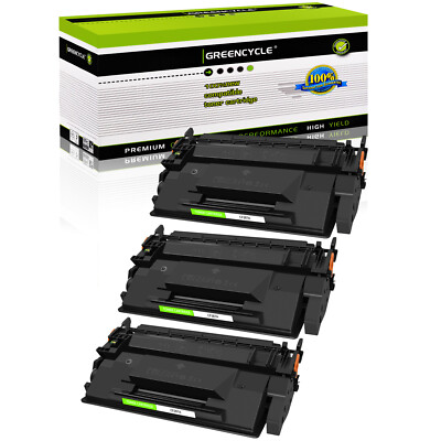 3PK CF287A 87A Toner Compatible with HP LaserJet Enterprise M506dn ...