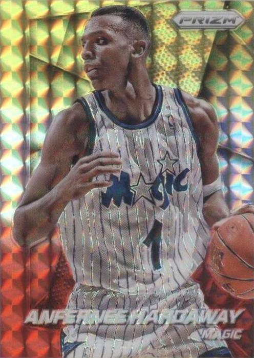 2014-15 Panini Prizm - Anfernee Hardaway #203 Yellow & Red Mosaic Prizm ...