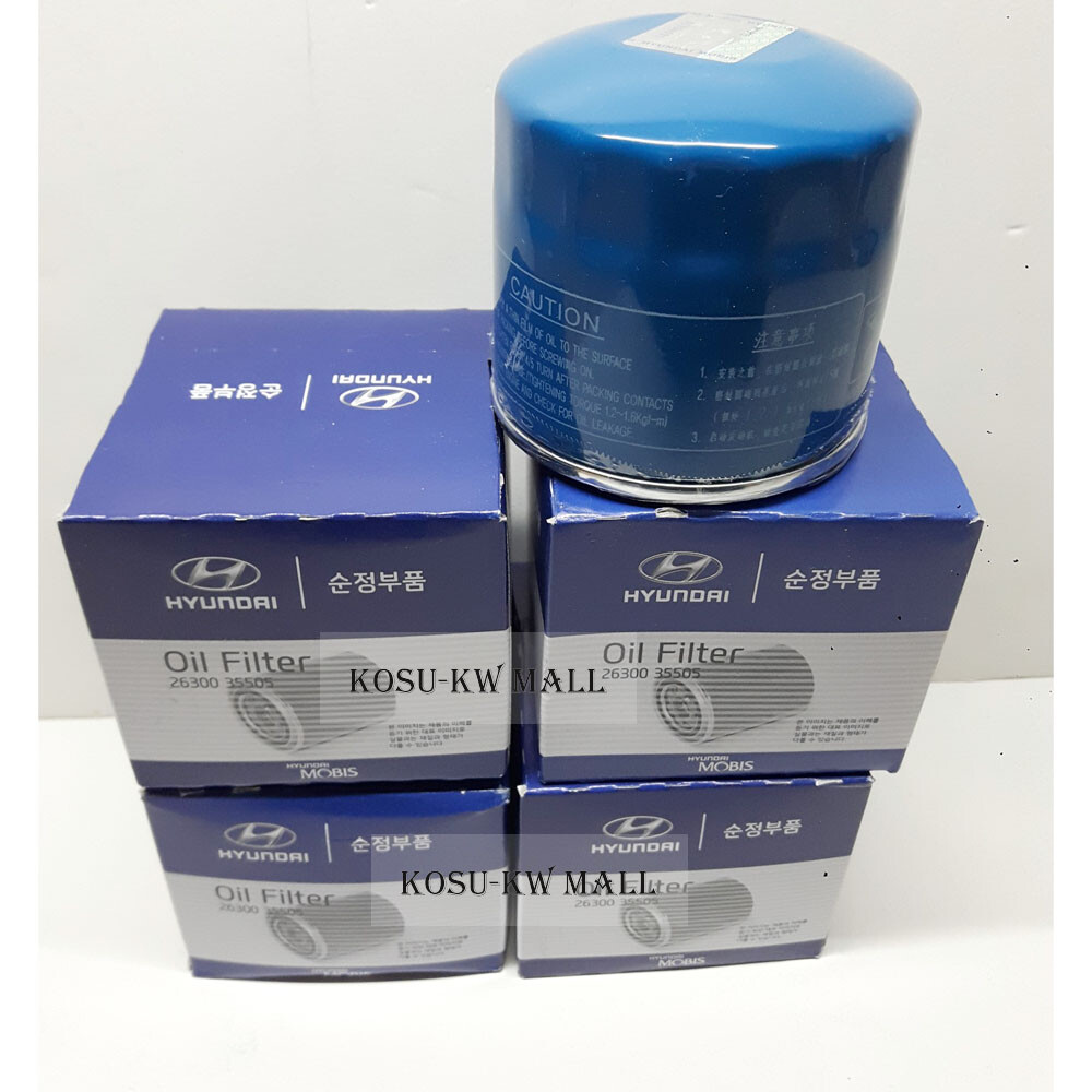 OEM Genuine Engine Oil Filter Fits 2630035505 for HYUNDAI KIA | eBay