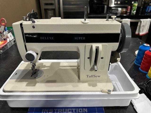 TuffSew 7" Straight Stitch Walking Foot Sewing Machine | eBay