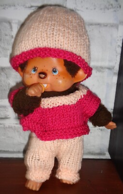 vêtements neufs mon kiki monchhichi 20 cm ou nounours lavables fait ...