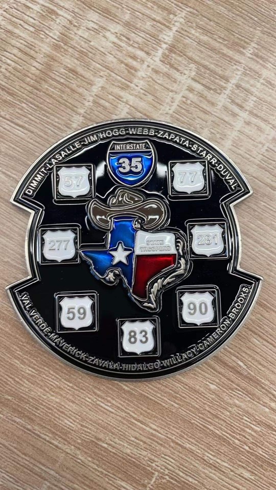 Operation Lone Star Highway Patrol Division Challenge Coin | eBay