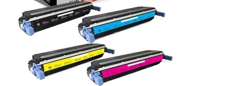 4PK Color Toner For HP C9720A 641A LaserJet 4600 4600N 4610N 4650 4650N ...