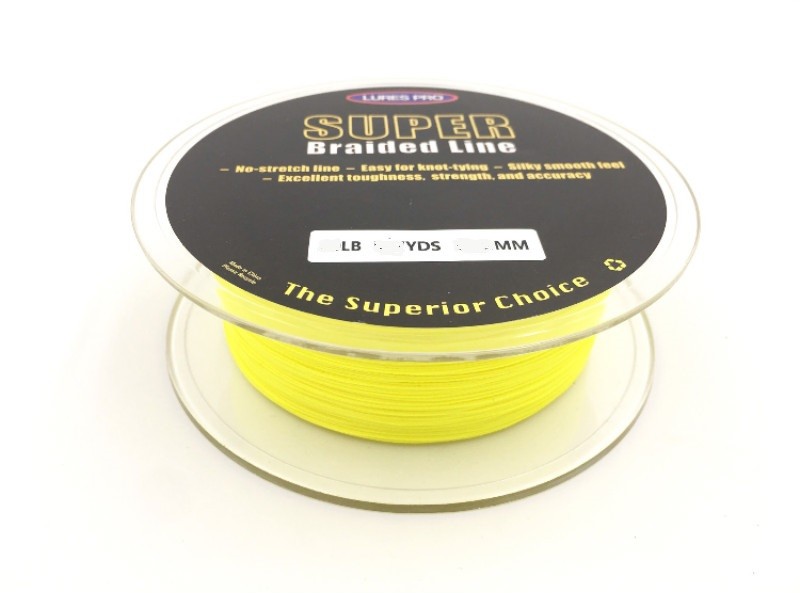 Lures Pro 328 Yard Braided Fishing Line 5 8 10 20 30 40 50 lb 60 120 ...