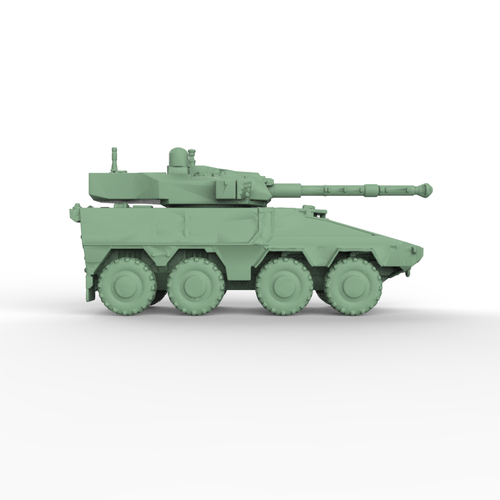SSMODEL SS160390 1/160 Military Model Kit German BOXER MGS Light Tank ...