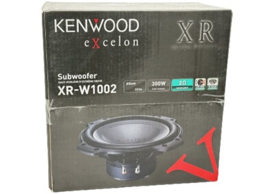 New Kenwood Excelon Reference XR-W1002 10" 2-ohm Car Subwoofer Sub | eBay